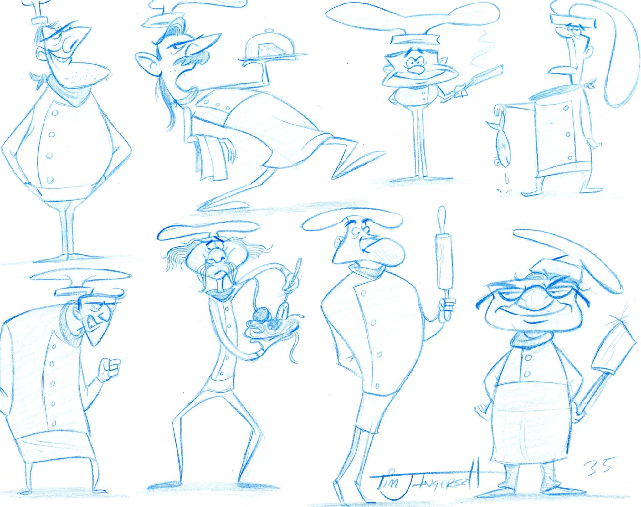 Out of Shape – Character Design by Disney/DreamWorks animtor